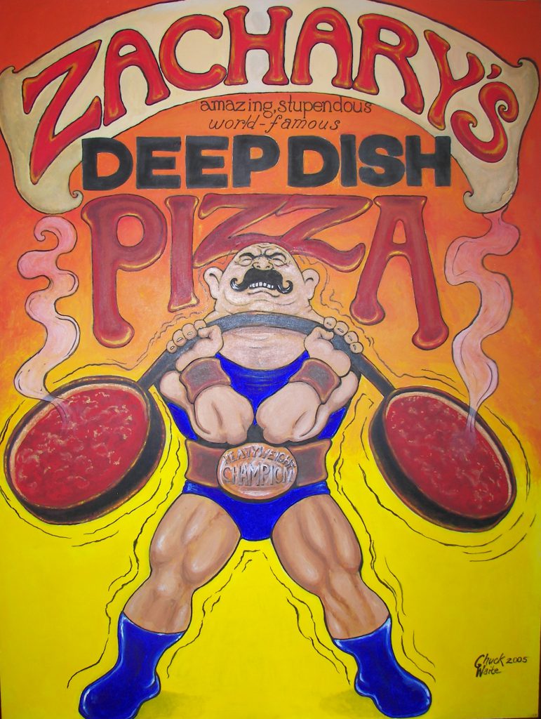 Zachary's Chicago Pizza | Art Contest | East Bay Area's Best Pizza