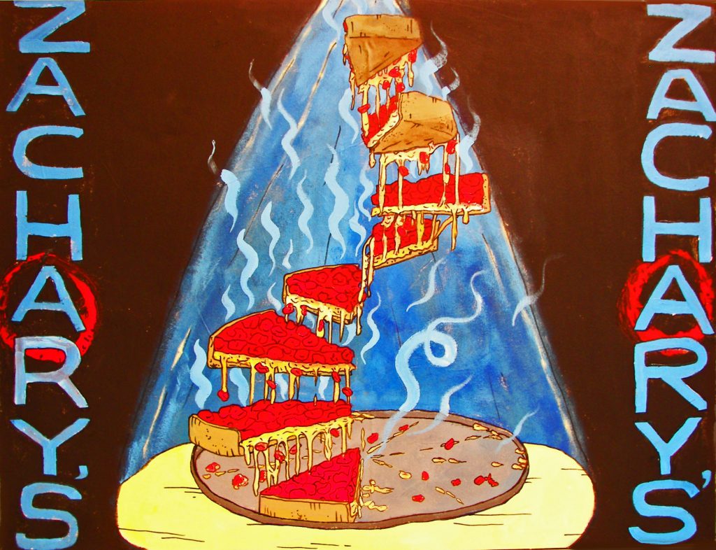 Zachary's Chicago Pizza | Art Contest | East Bay Area's Best Pizza